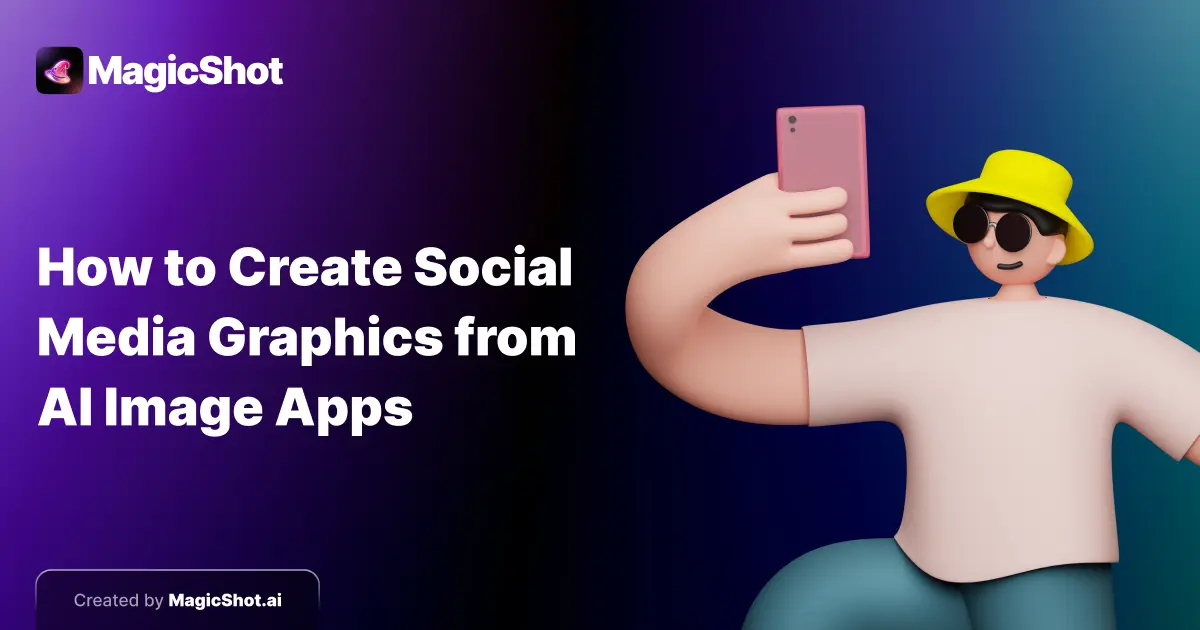 Create Social Media Graphics with AI Image Generator Apps