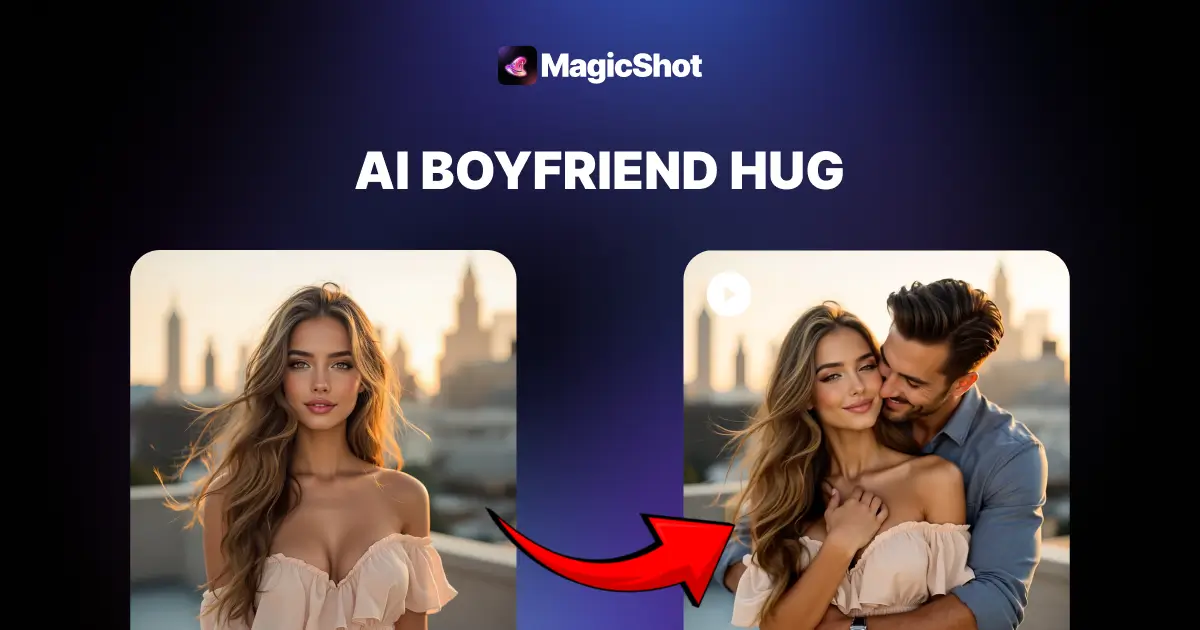 AI Boyfriend Hug Effect – MagicShot.ai