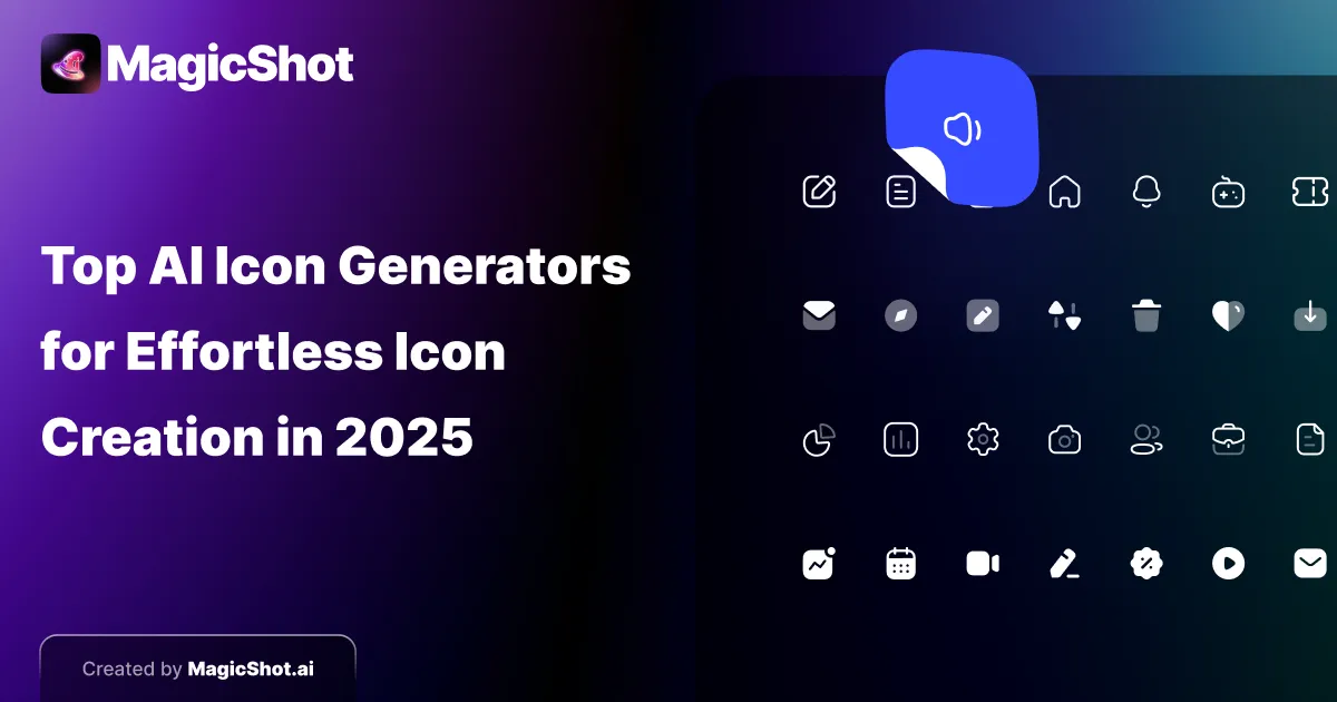 Top AI Icon Generators for 2025 | Design Smarter & Faster