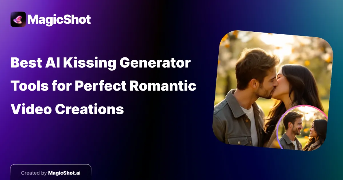 Create Realistic Romantic Videos with Best AI Kissing Generators