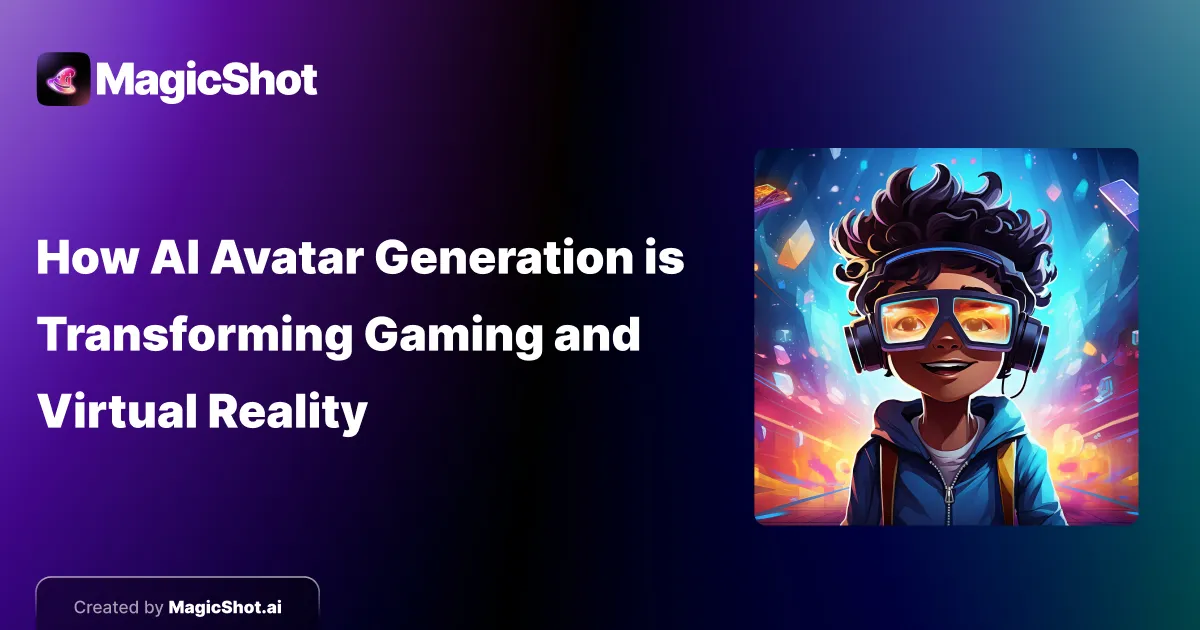 The Future of Gaming: AI Avatar Creation in VR & Gaming Worlds