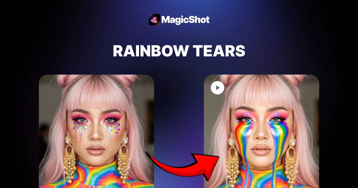 Rainbow Tears Effect – MagicShot Video Effects